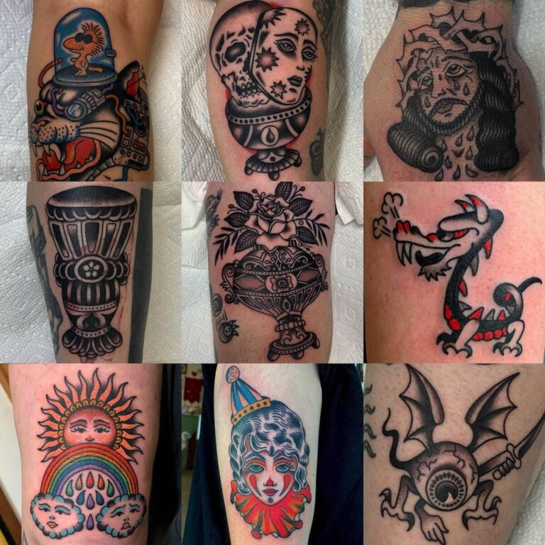 Traditional Tattoo Ideas of Non-Traditional Things